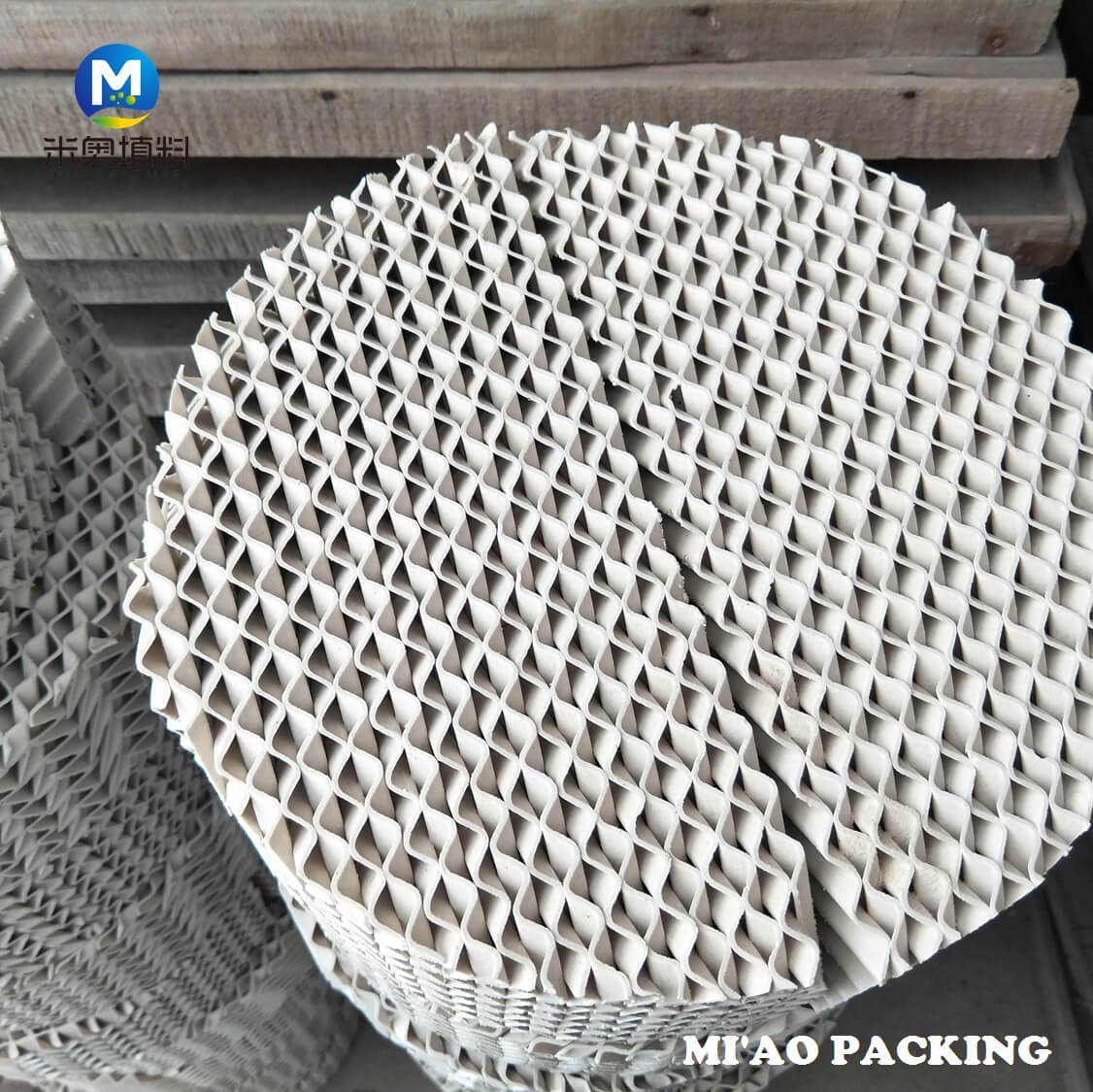 Ceramic Structured Packing - PingXiang Mi'Ao Packing Co.,ltd