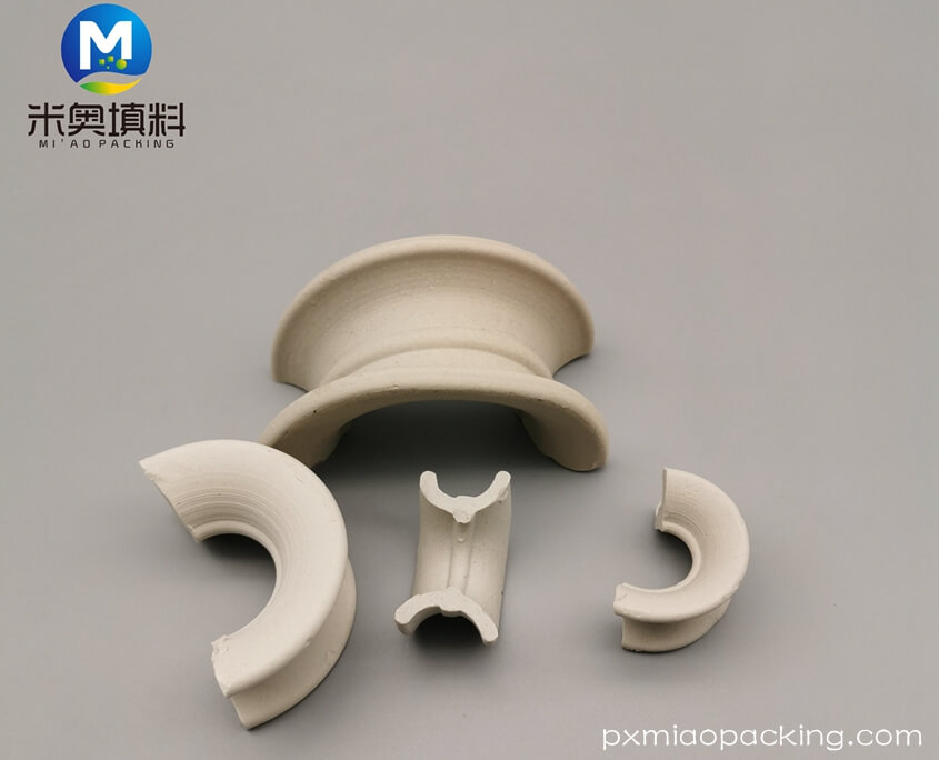 Ceramic Intalox Saddle - PingXiang Mi'Ao Packing Co.,ltd